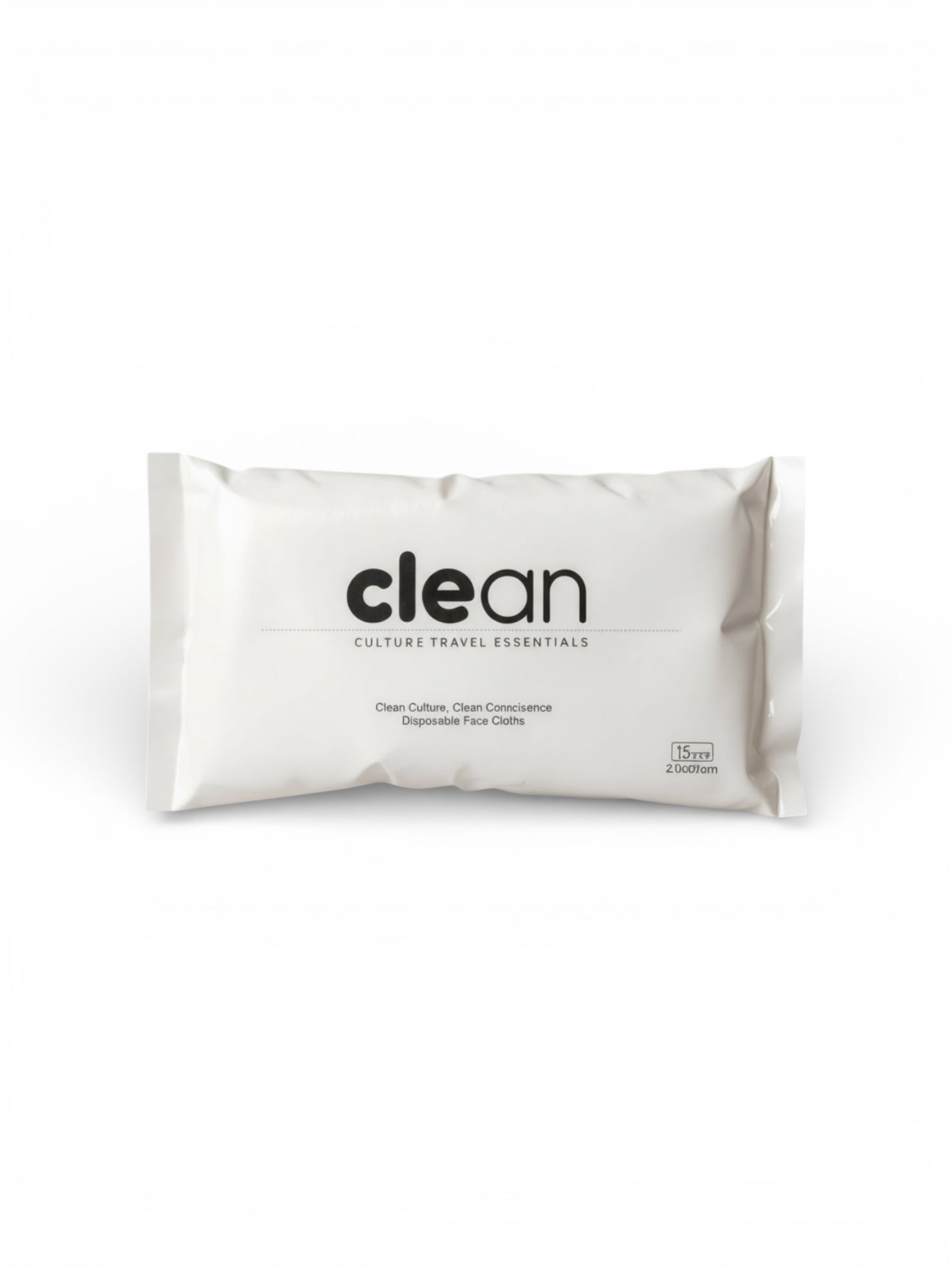 15 Pack Disposable Face Cloths – Clean Culture Travel Essentials
